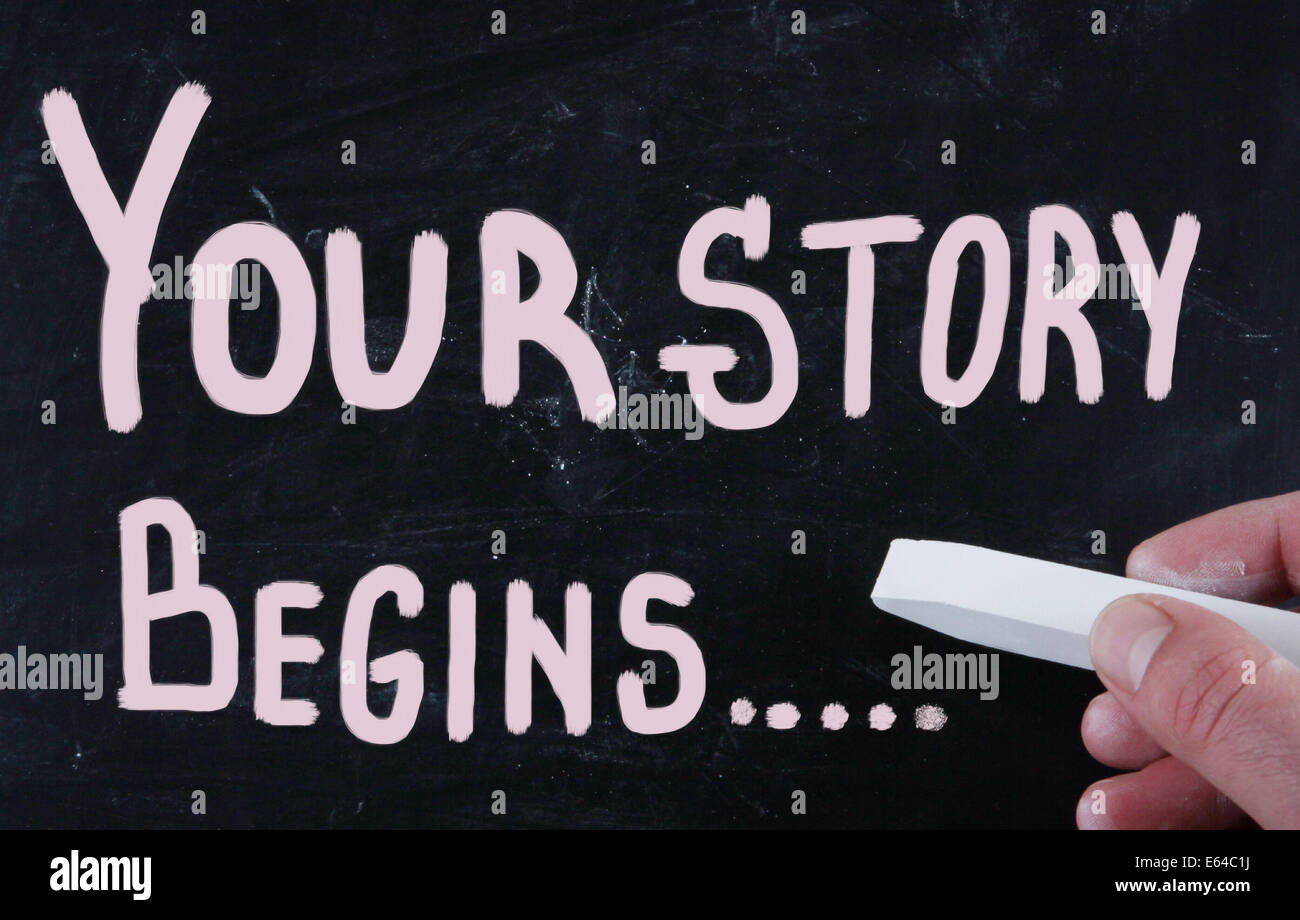 The story begins hi-res stock photography and images - Alamy