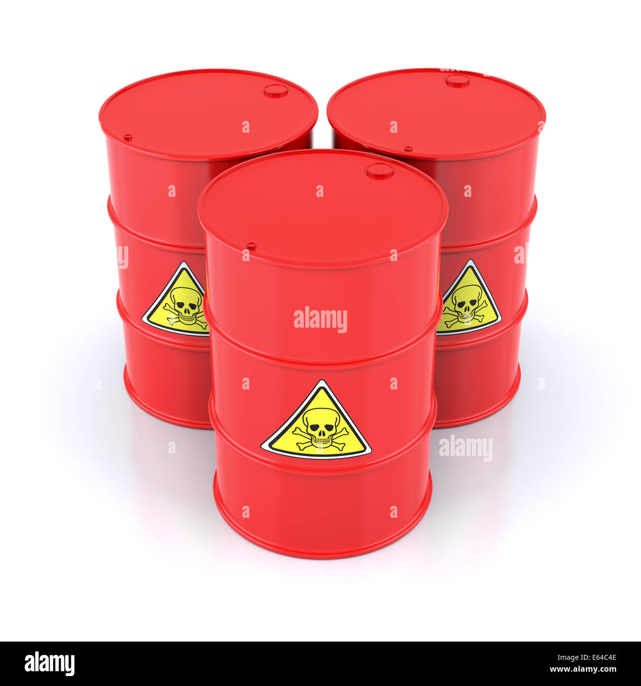 Garbage drum Cut Out Stock Images & Pictures - Alamy