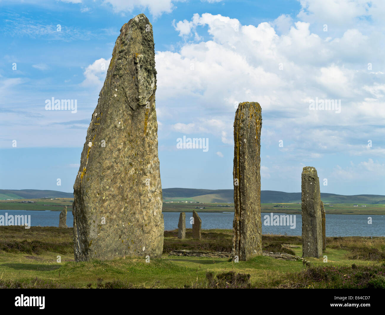 dh RING OF BRODGAR ORKNEY Neolithic standing stones circle scotland ...