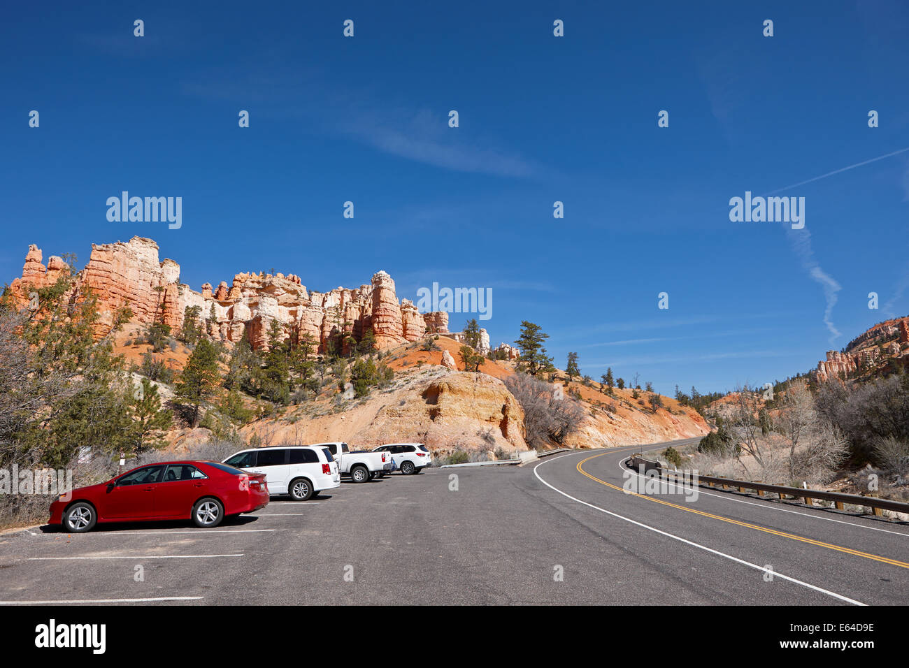 Highway 12 Scenic Byway. Utah, USA Stock Photo - Alamy
