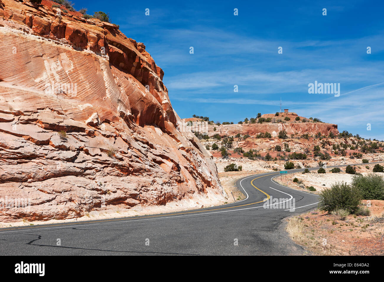 Highway 12 Scenic Byway. Utah, USA Stock Photo - Alamy