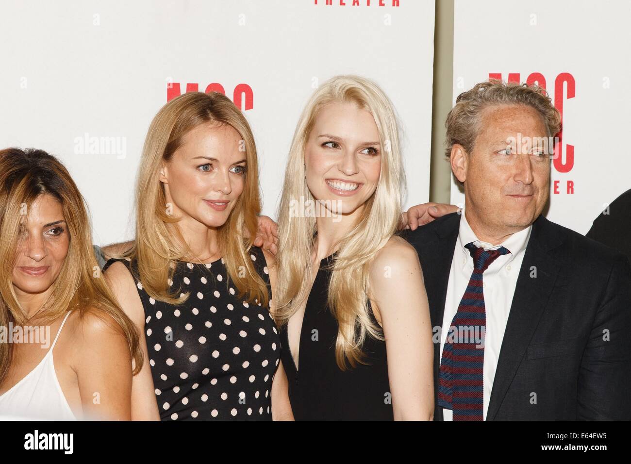 New York, NY, USA. 14th Aug, 2014. Callie Thorne, Heather Graham, Gia ...