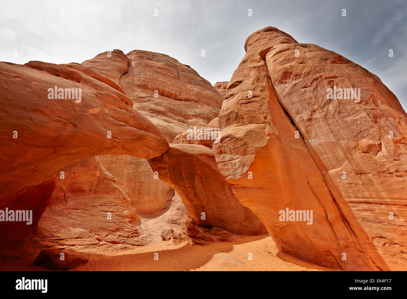 Sand Dune Arch. Arches National Park, Utah, USA Stock Photo - Alamy