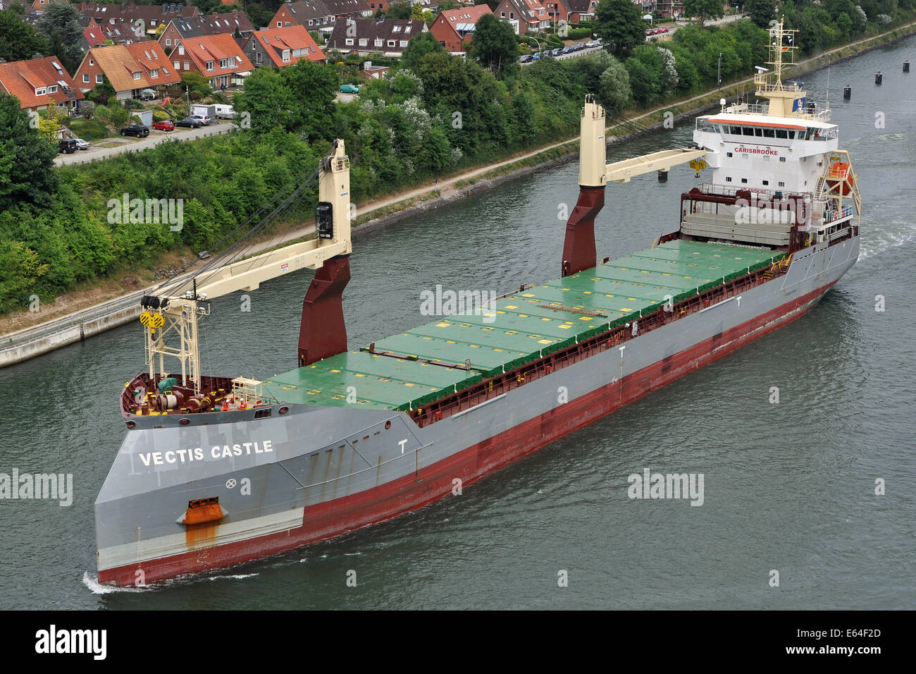 Cross-Bow vessel Vectis Castle Stock Photo - Alamy
