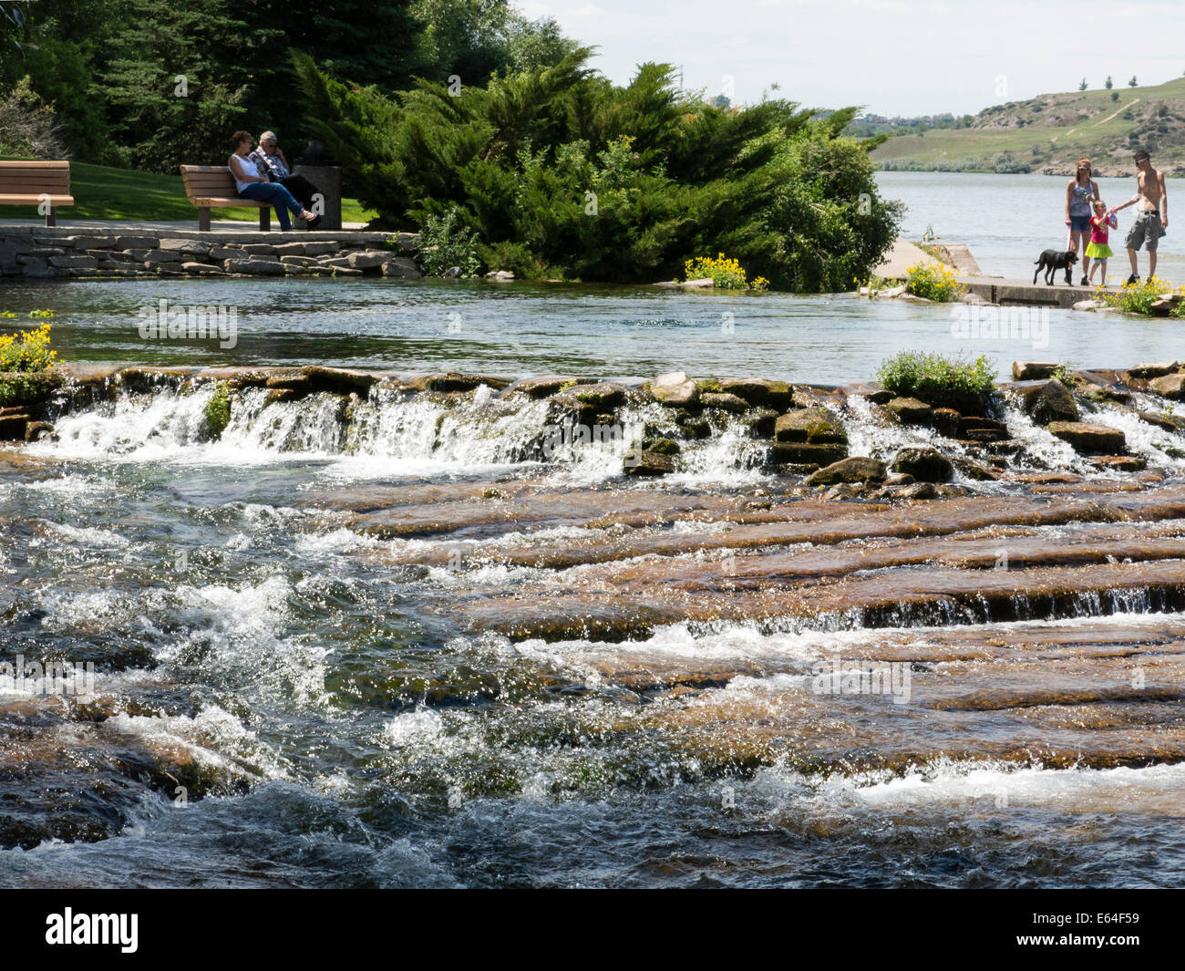 Giant Springs State Park, Great Falls, Montana, USA Stock Photo - Alamy
