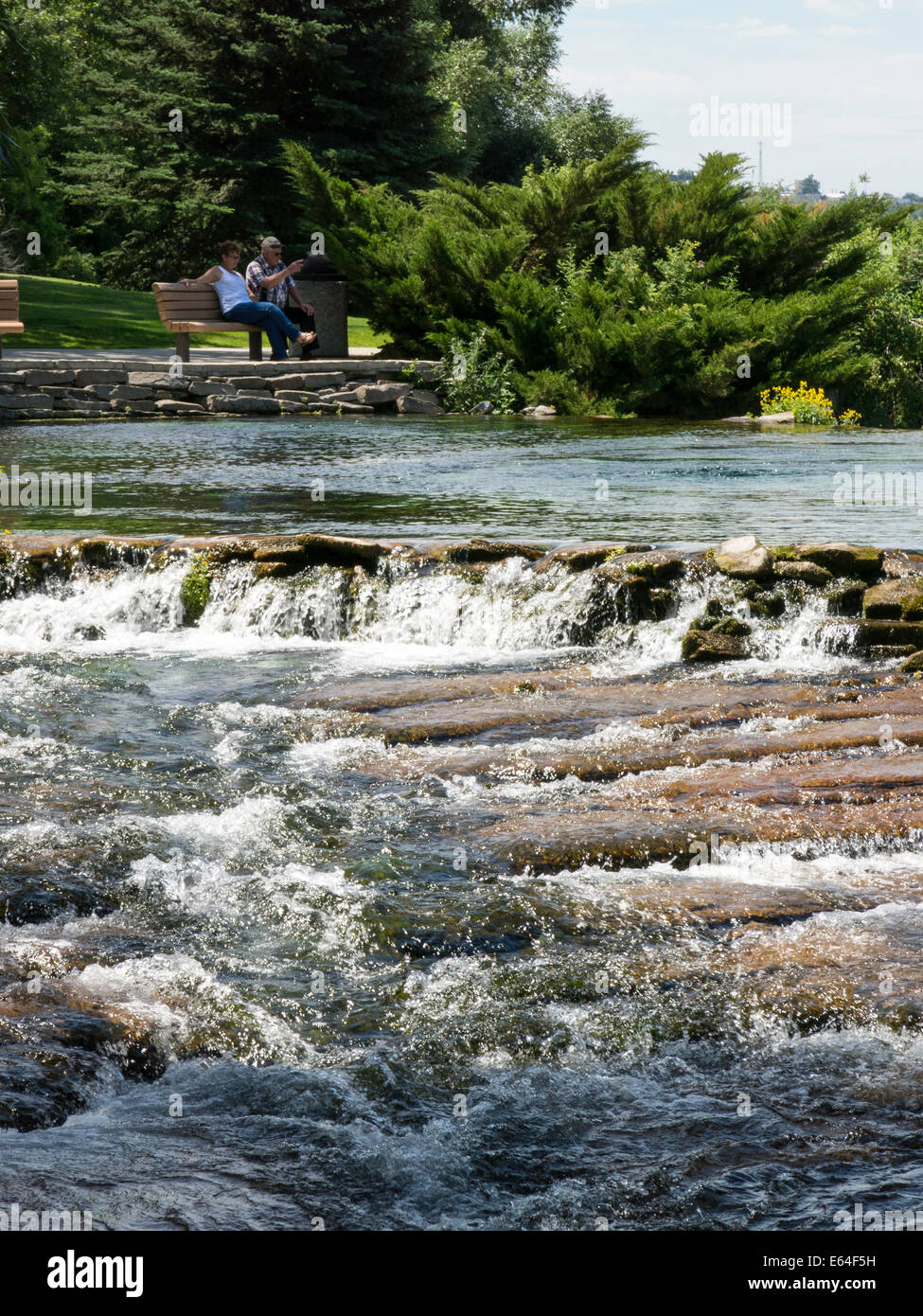Giant Springs State Park, Great Falls, Montana, USA Stock Photo - Alamy