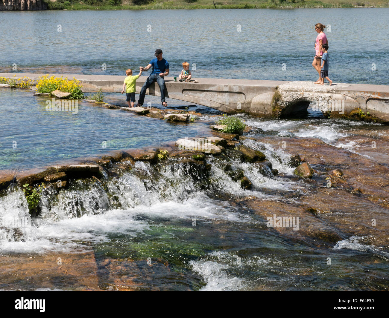 Giant Springs State Park, Great Falls, Montana, USA Stock Photo - Alamy
