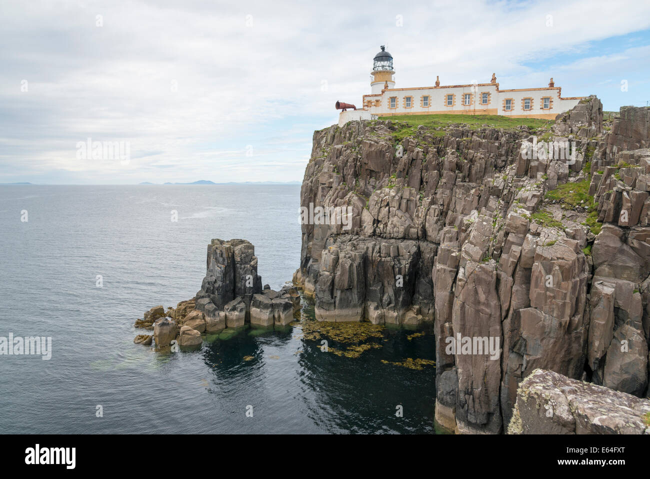 Neist Point Lighthouse Isle of Skye Scotland UK Stock Photo - Alamy