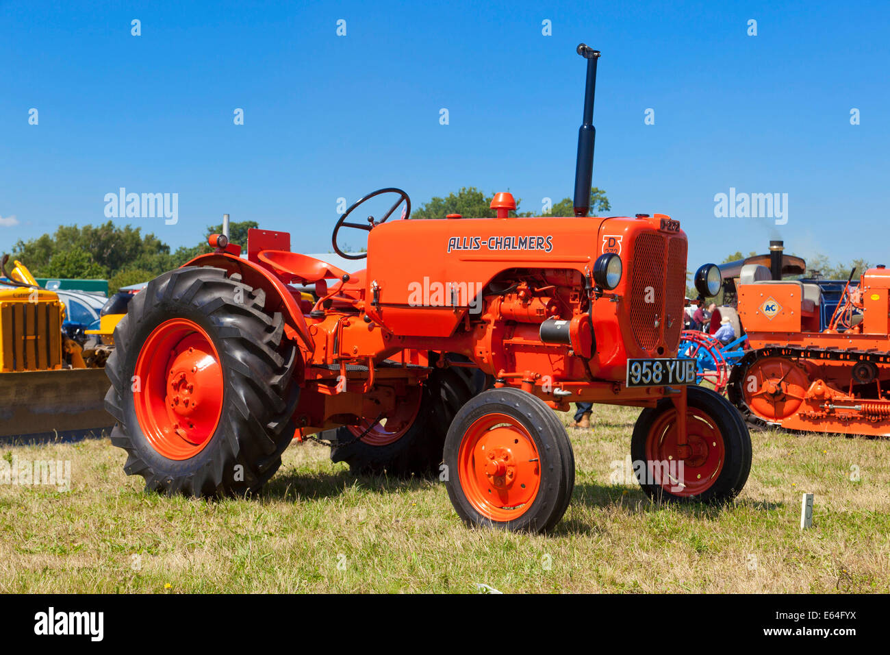 Vintage tractor display hi-res stock photography and images - Alamy