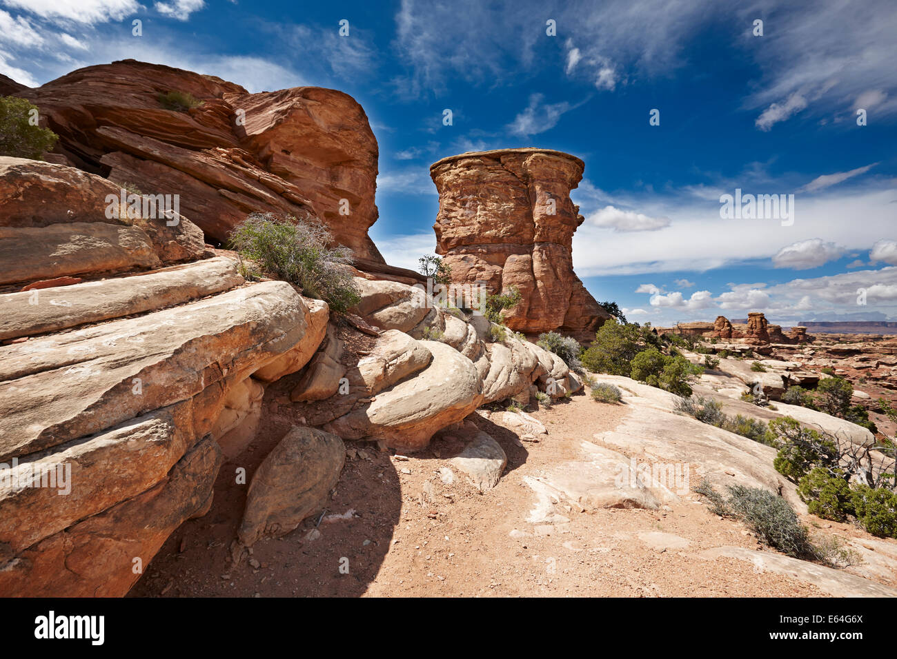 Canyonlands national park needles hi-res stock photography and images ...