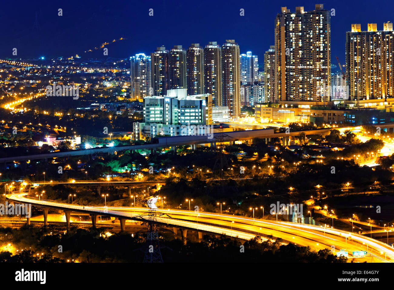 Yuen long aerial hi-res stock photography and images - Alamy