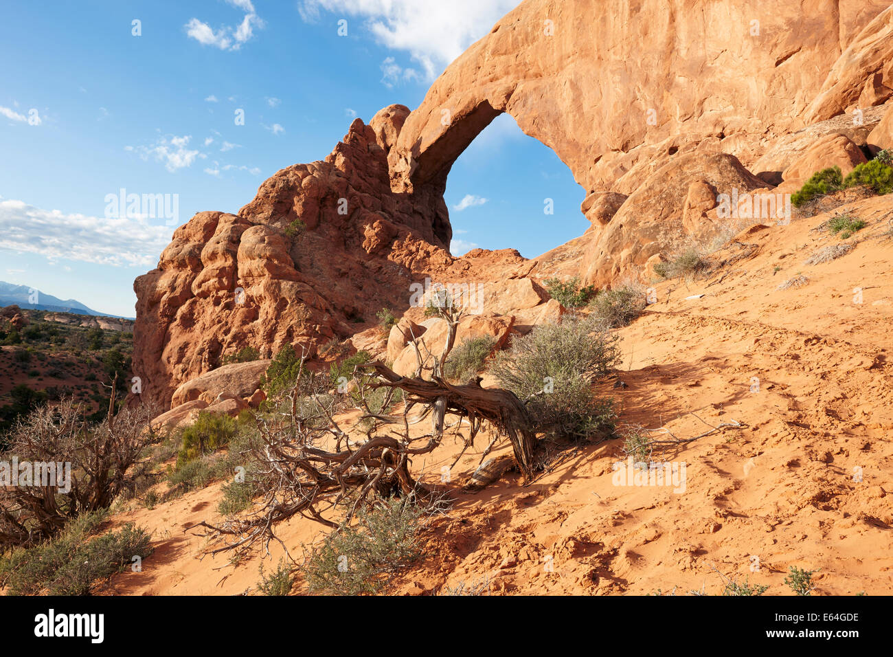 South Window Arch. Arches National Park, Utah, USA Stock Photo - Alamy