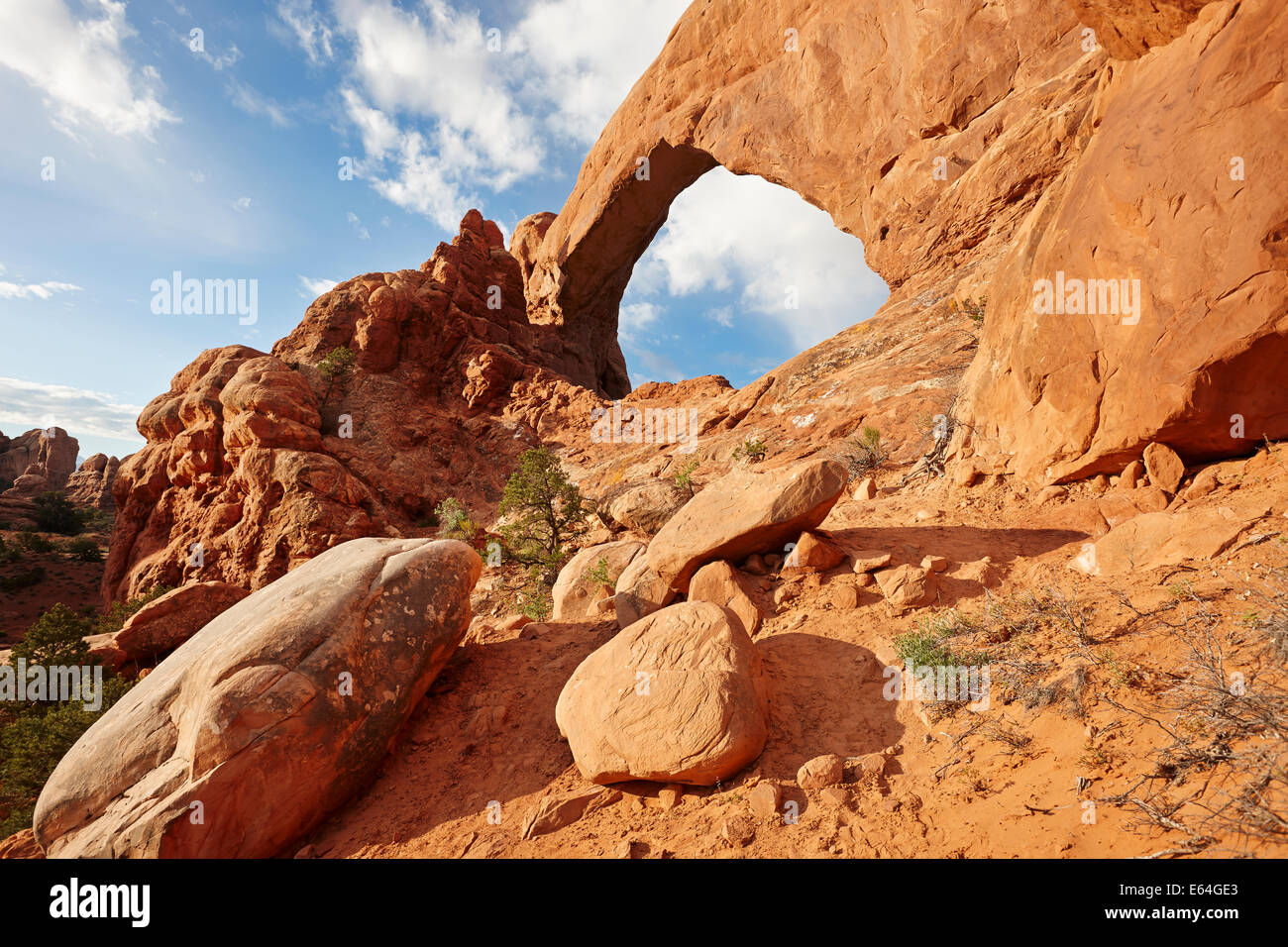 South Window Arch. Arches National Park, Utah, USA Stock Photo - Alamy