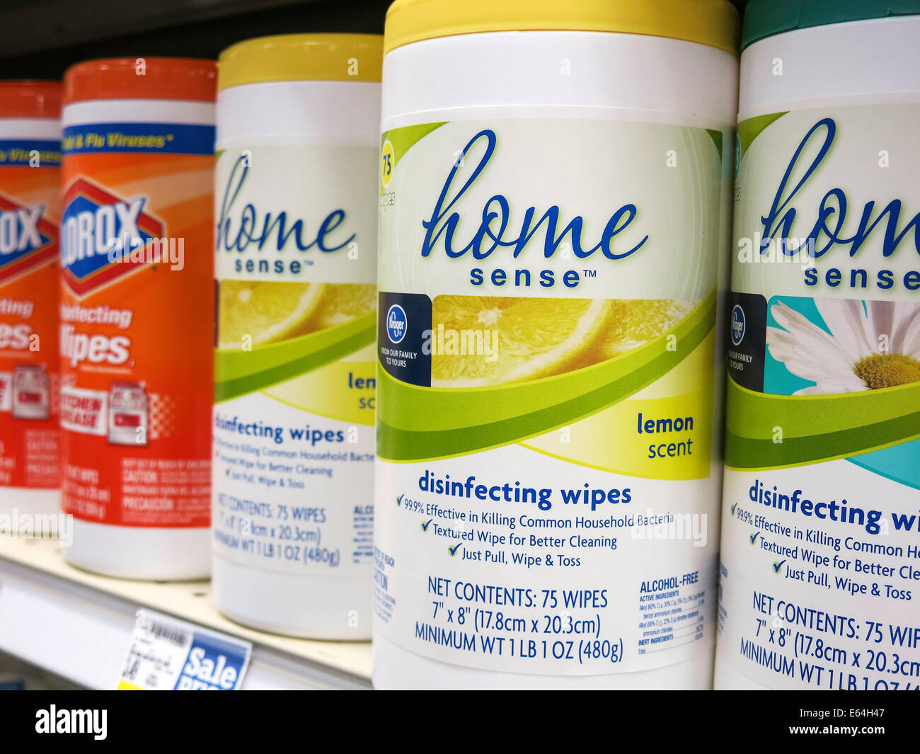 Home Sense Brand Disinfecting Wipes, Smith's Grocery Store, Great Falls ...