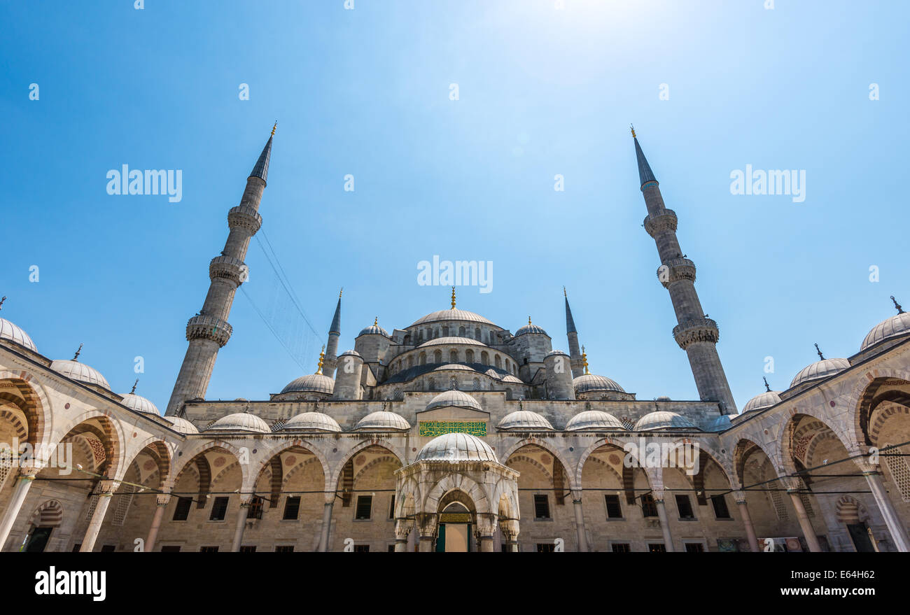 The incredible Islamic architecture of the Blue Mosque, one of the most ...