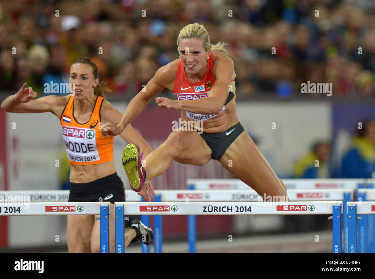 Zurich, Switzerland. 13th Aug, 2014. Cindy Roleder (Rof Germany ...