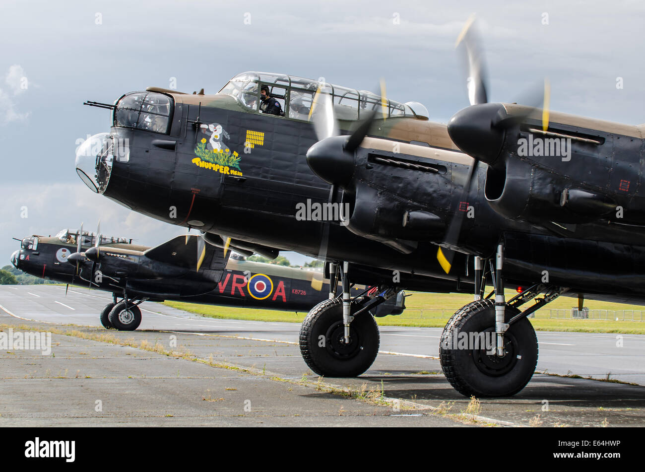Lancaster bombers. For the first time since the 1950s two Avro ...