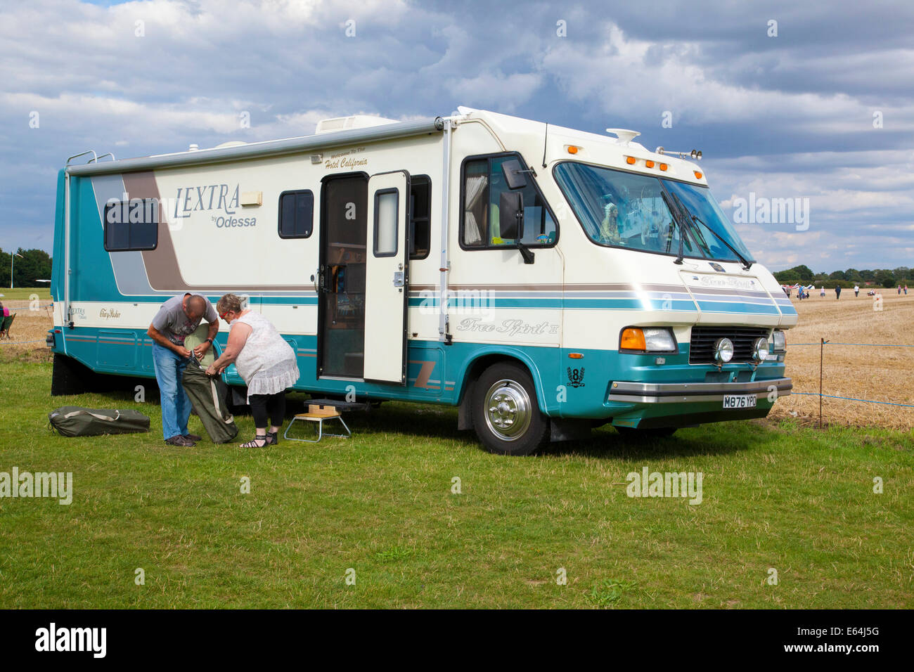 recreational vehicle / camper van Stock Photo - Alamy