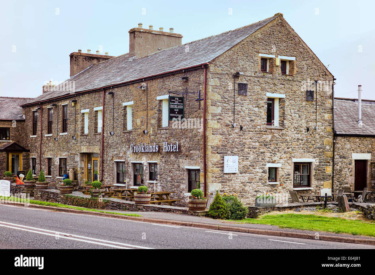 Crooklands Hotel near Kendal in Cumbria UK Stock Photo - Alamy