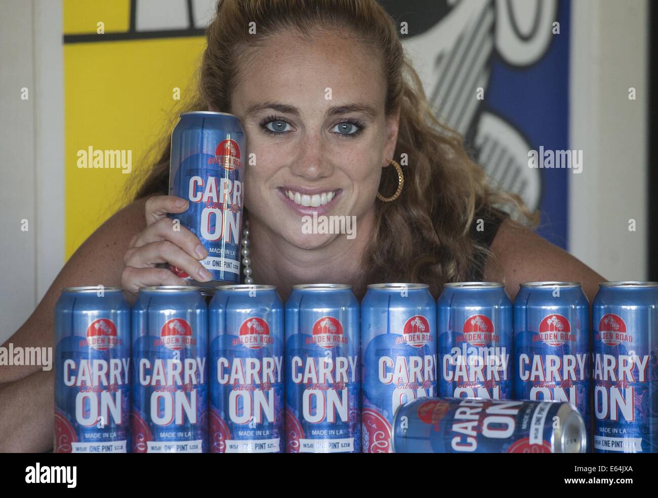 Los Angeles, California, USA. 8th July, 2014. Meg Gill, co-founder of ...