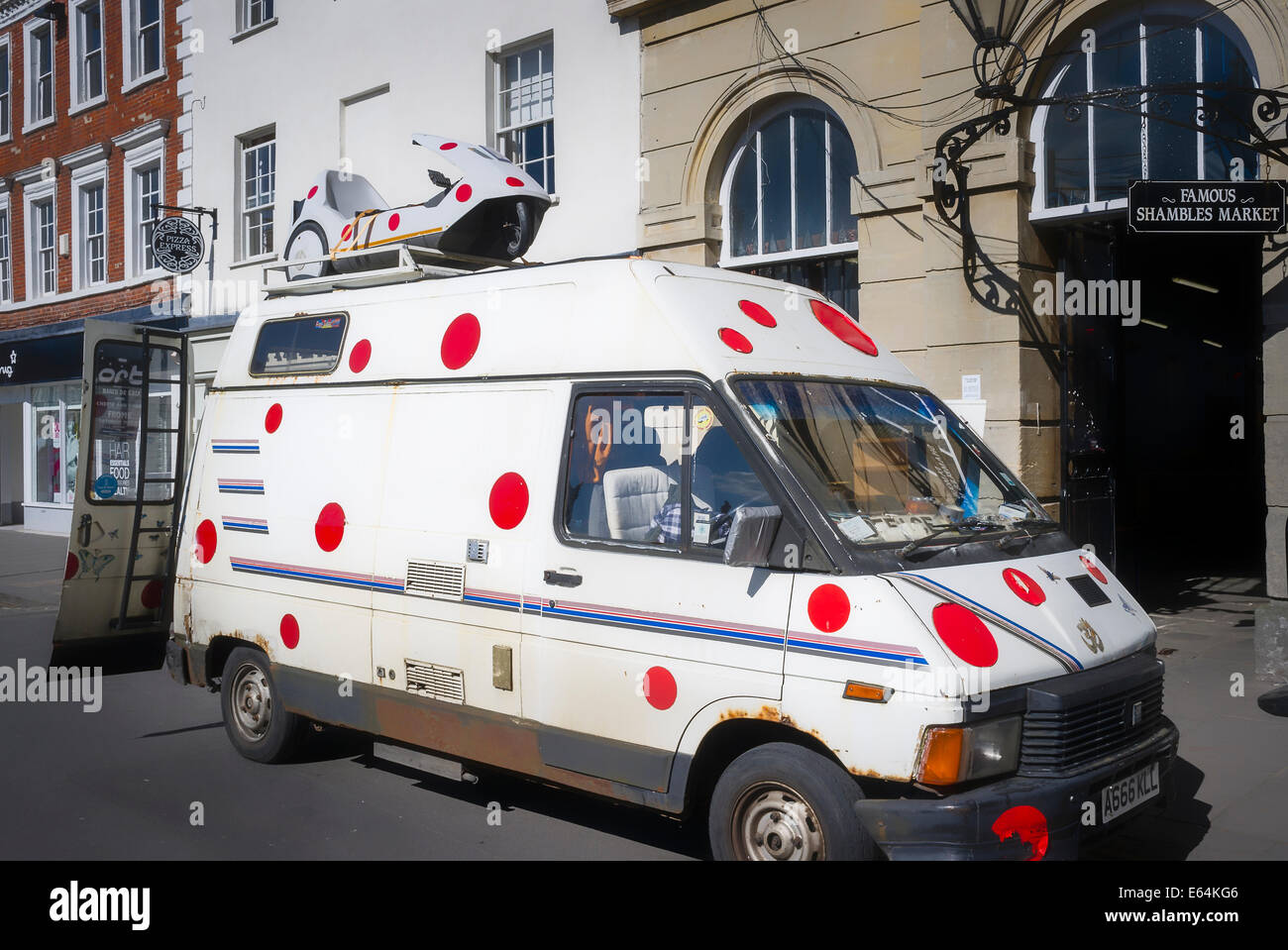 Old White Van High Resolution Stock Photography and Images - Alamy