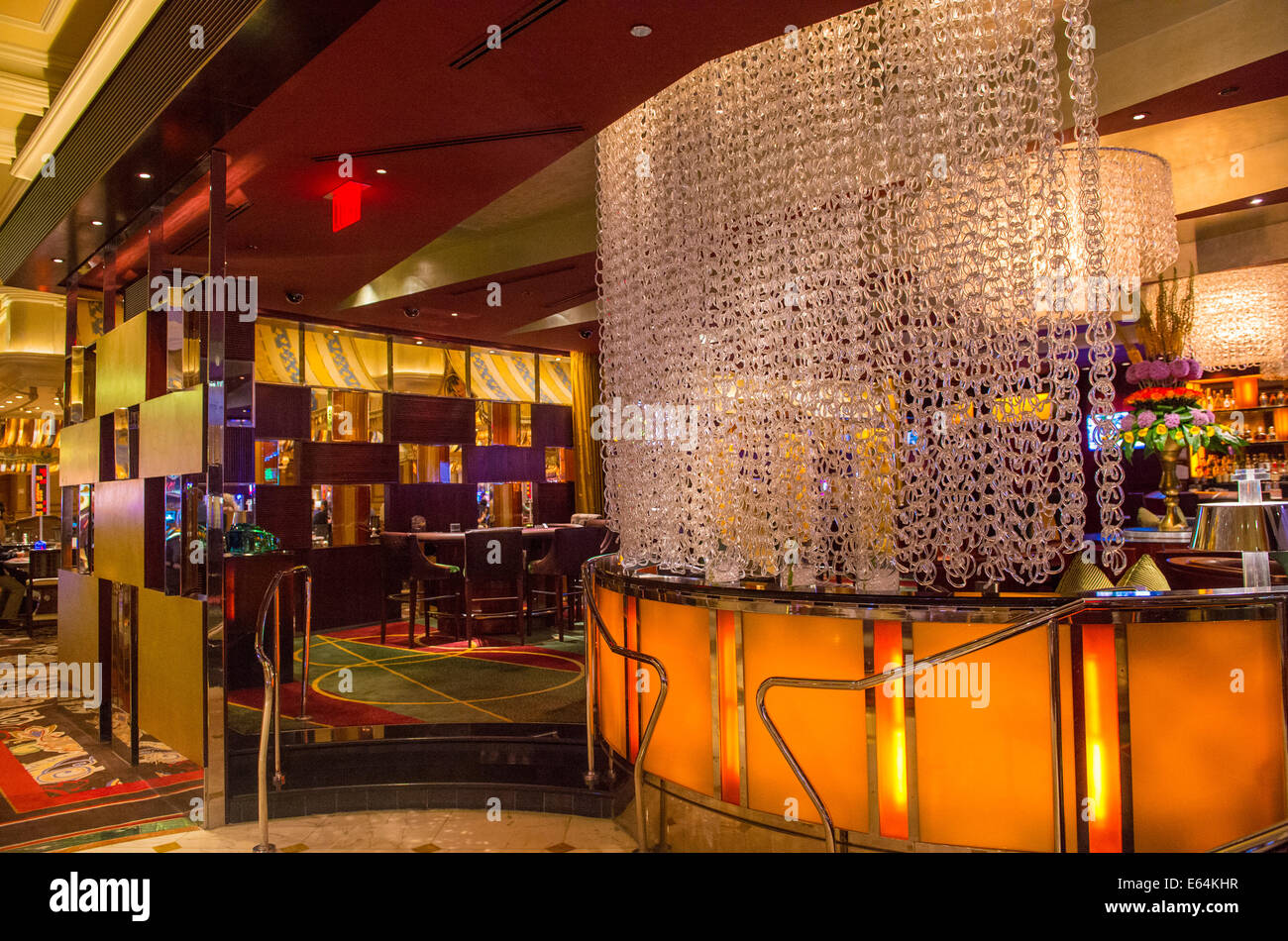 The interior of Bellagio hotel and casino Las Vegas Stock Photo - Alamy