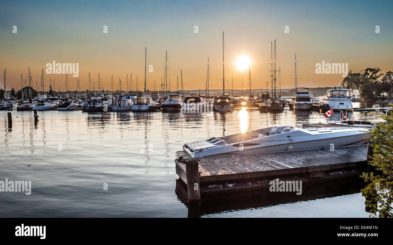 Marina & Yacht club in Hamilton, Ontario Stock Photo - Alamy