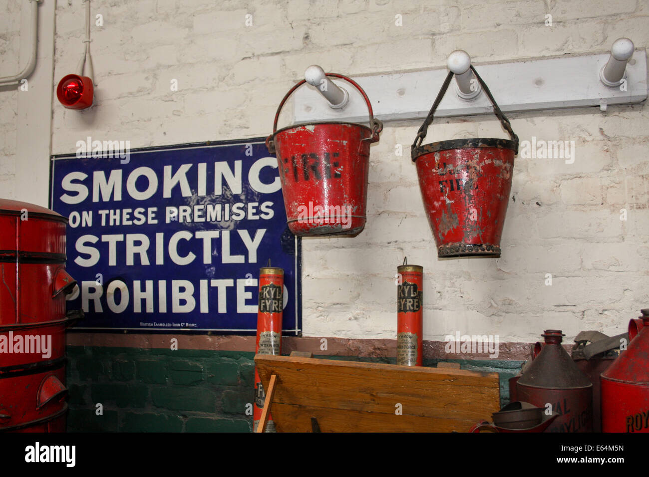 Fire fighting equipment Stock Photo - Alamy
