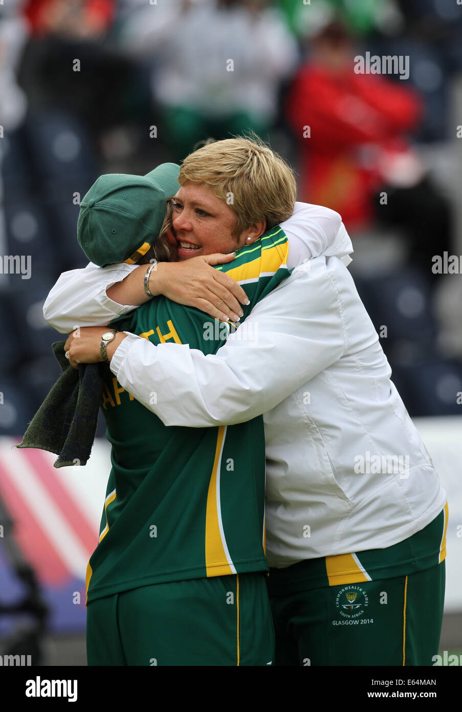 Tracy-Lee BOTHA & Colleen PIKETH of South Africa are emotional after ...