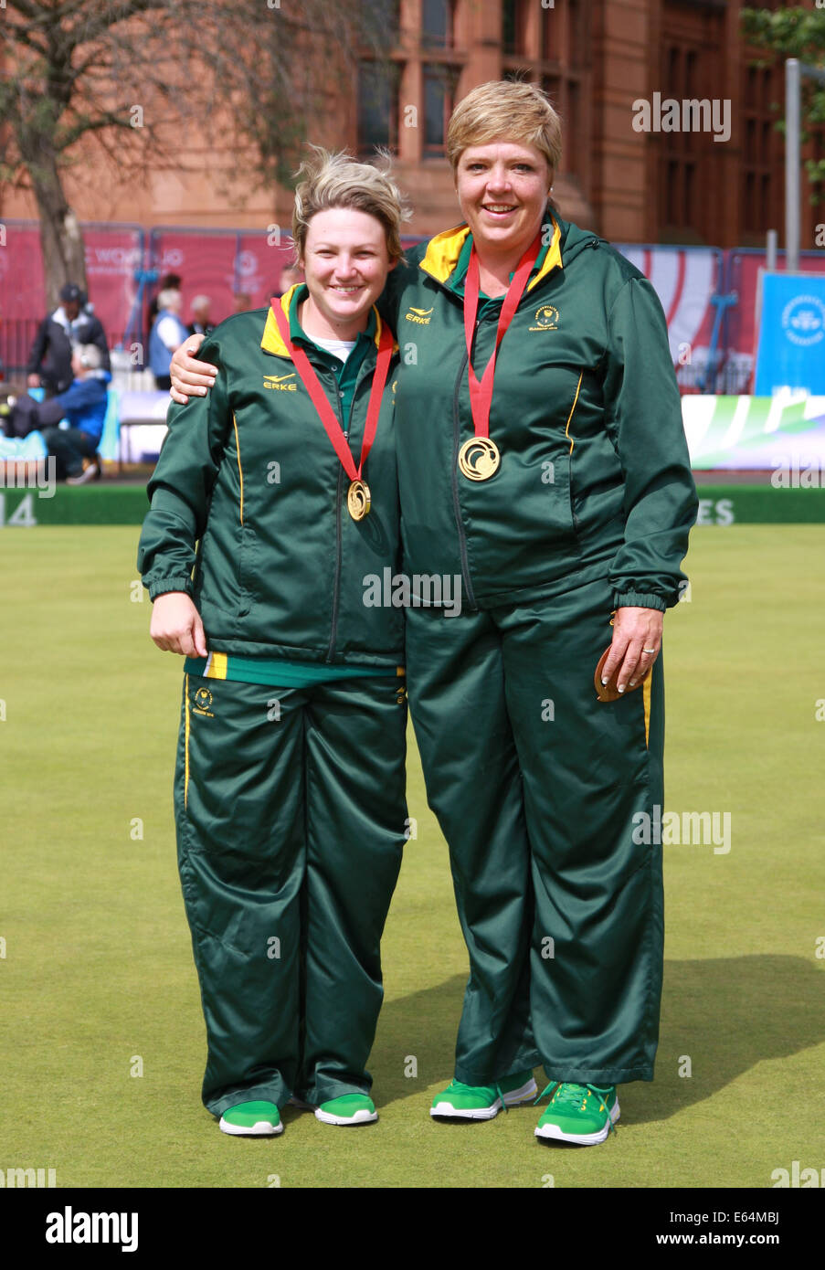 Tracy-Lee BOTHA & Colleen PIKETH of South Africa are emotional after ...