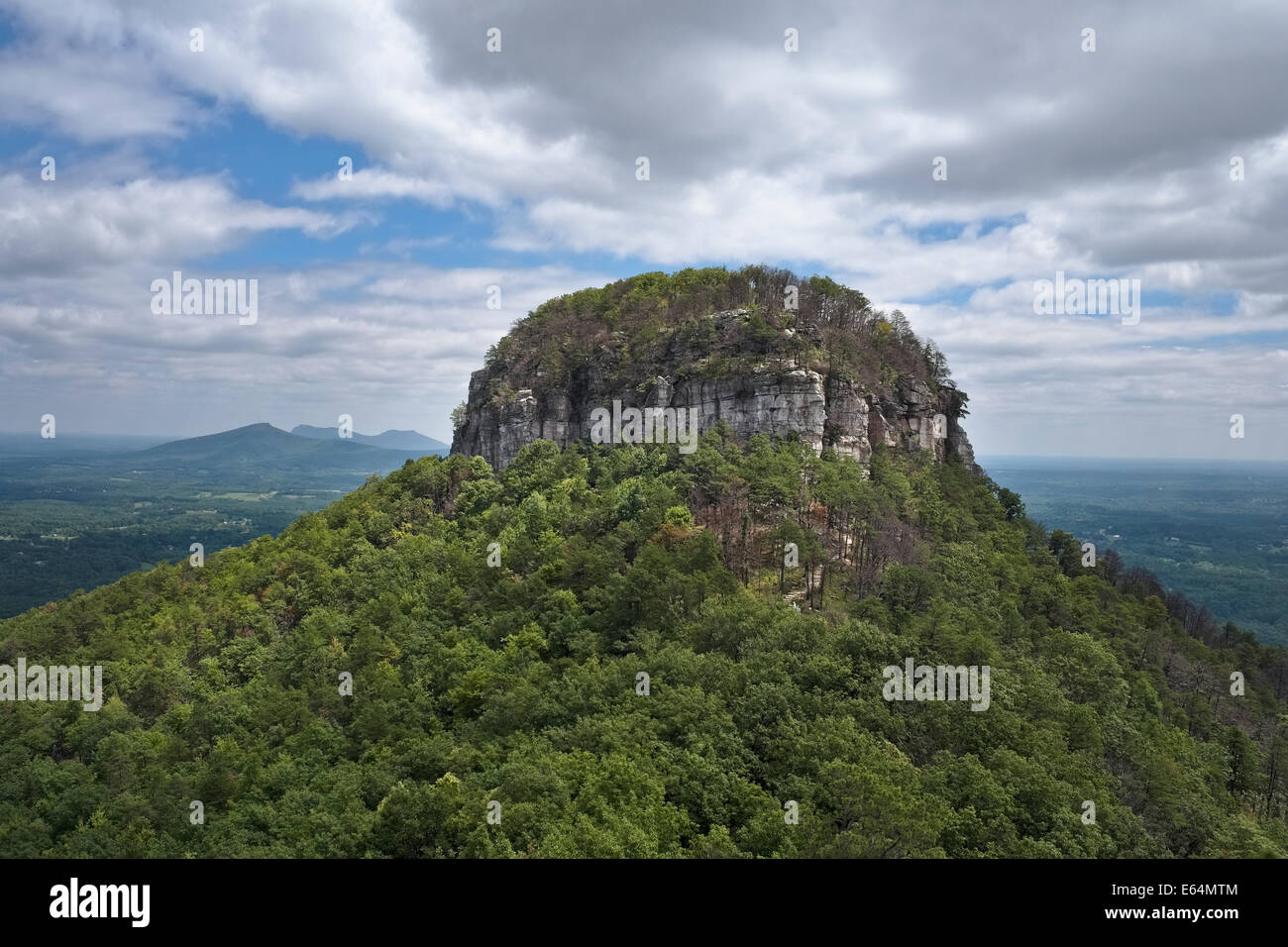 Pilot Mountain, North Caronia Stock Photo - Alamy