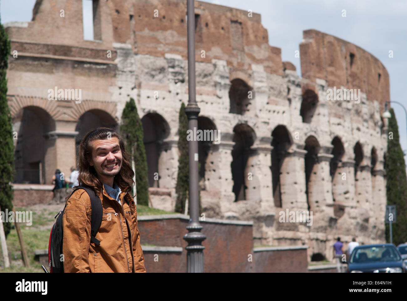 Part of face young European man with beard Stock Photo - Alamy