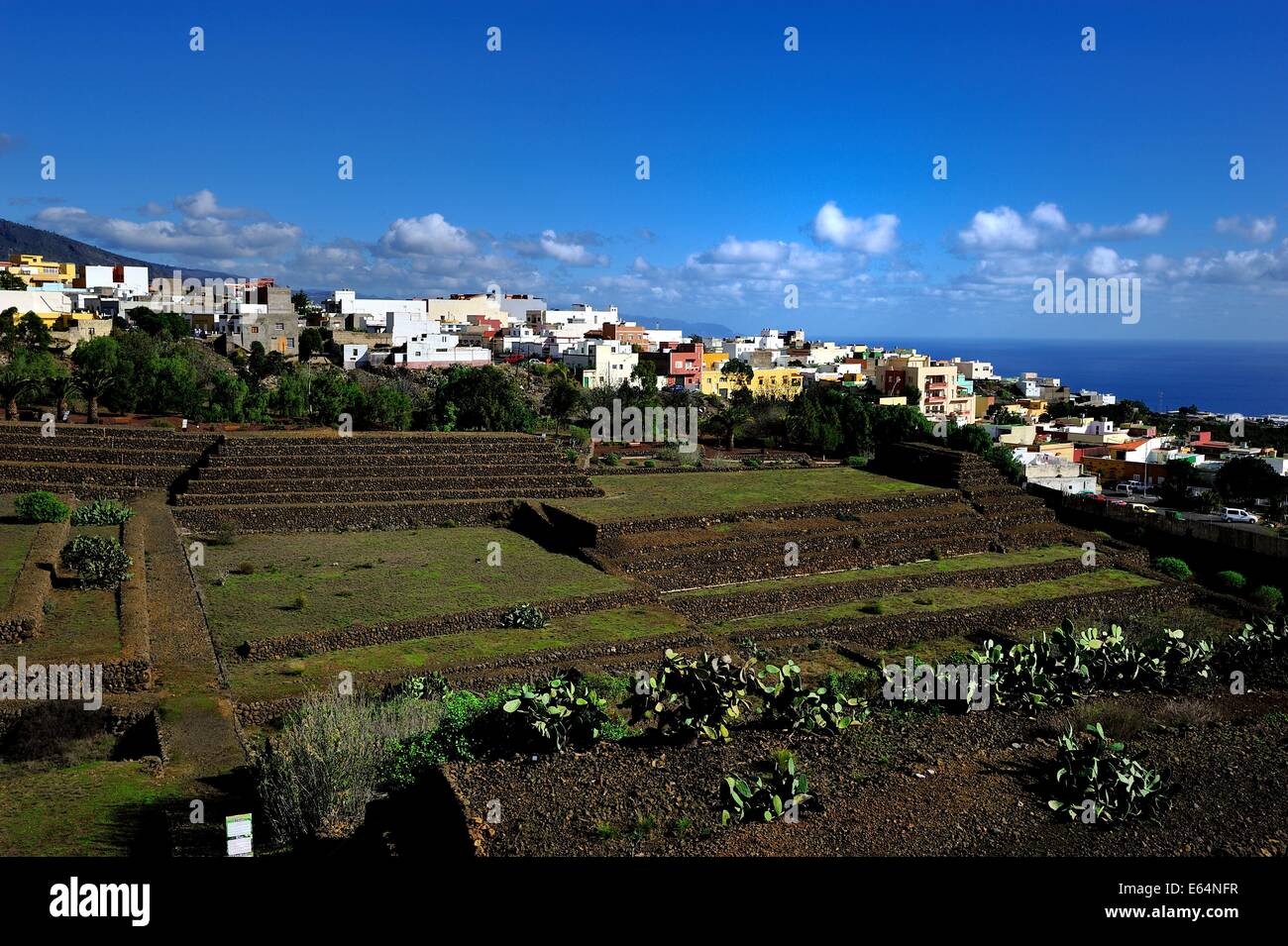 Stepped Pyramids of Guimar Stock Photo - Alamy