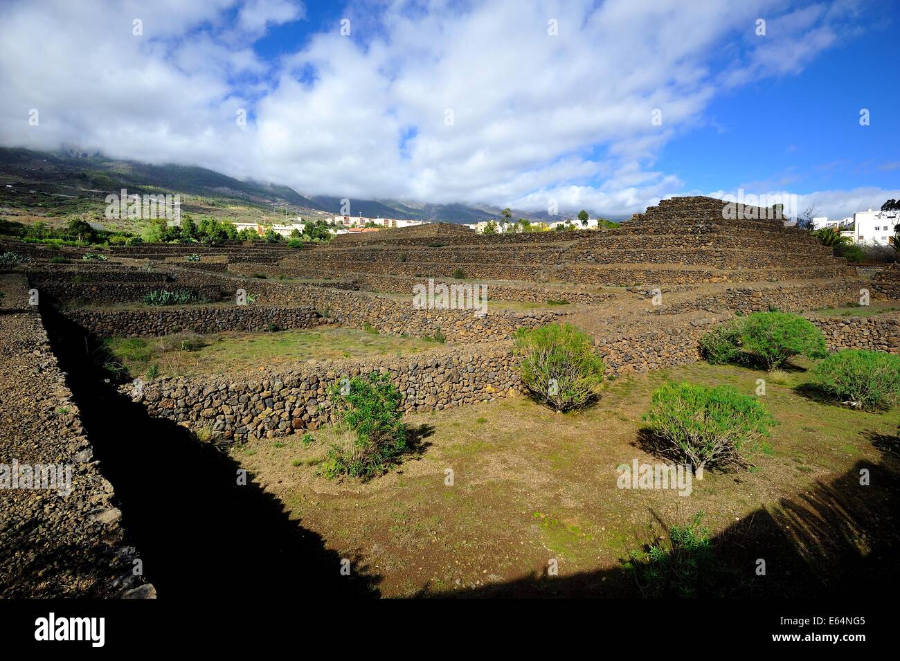Stepped Pyramids of Guimar Stock Photo - Alamy