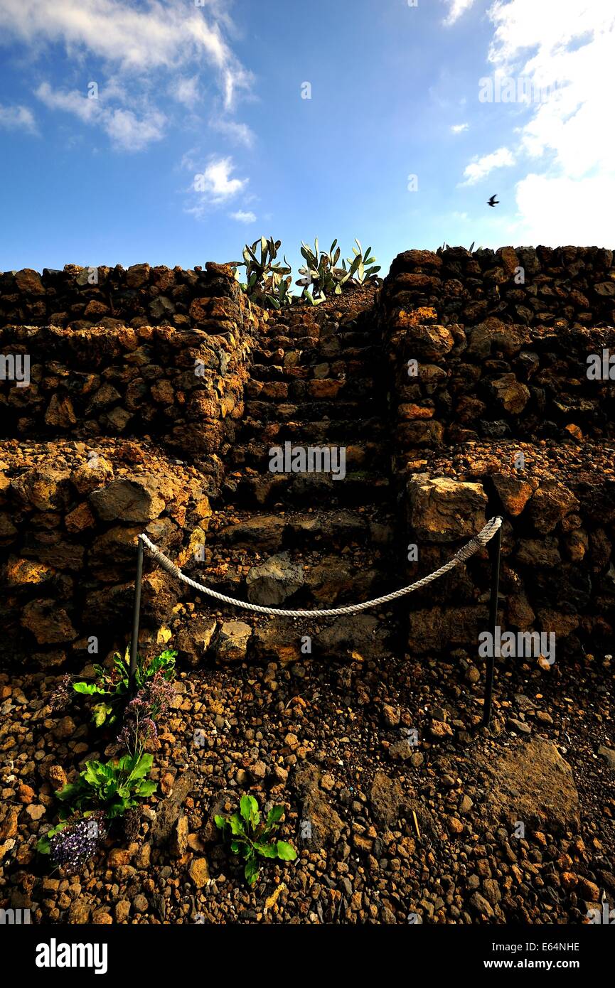 Stepped Pyramids of Guimar Stock Photo - Alamy