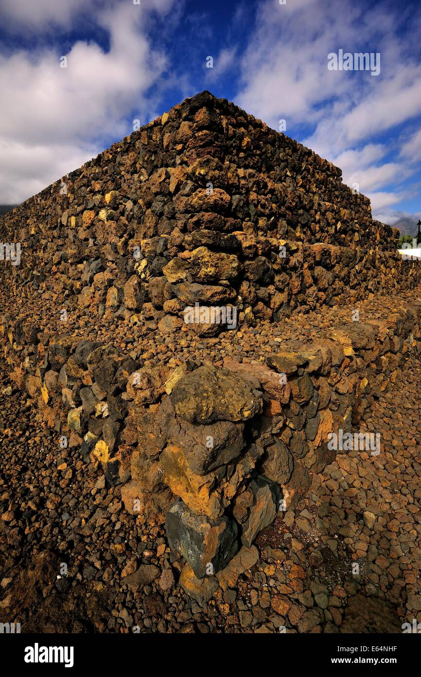 Stepped Pyramids of Guimar Stock Photo - Alamy