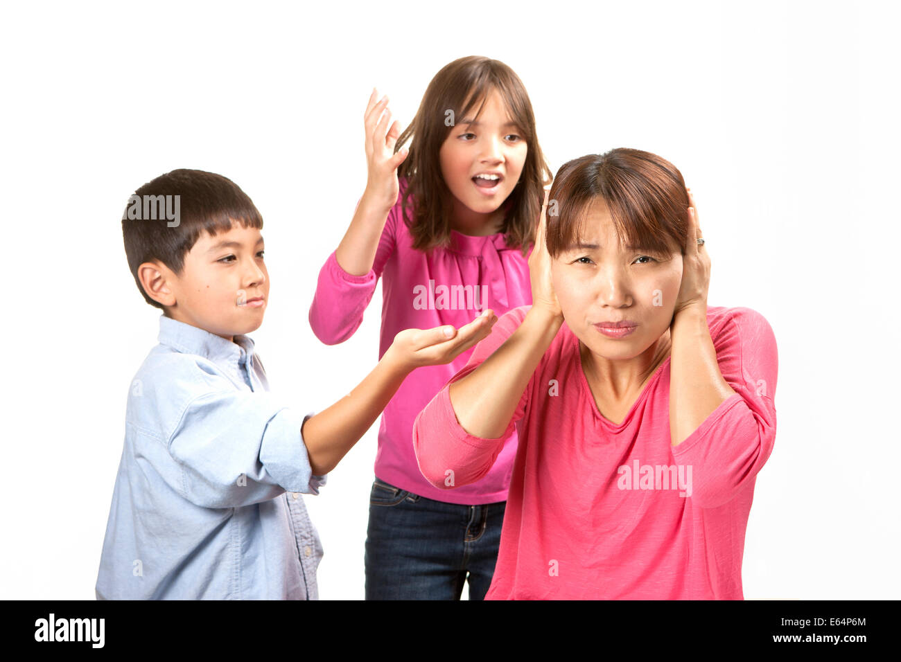 Child nagging parent hi-res stock photography and images - Alamy