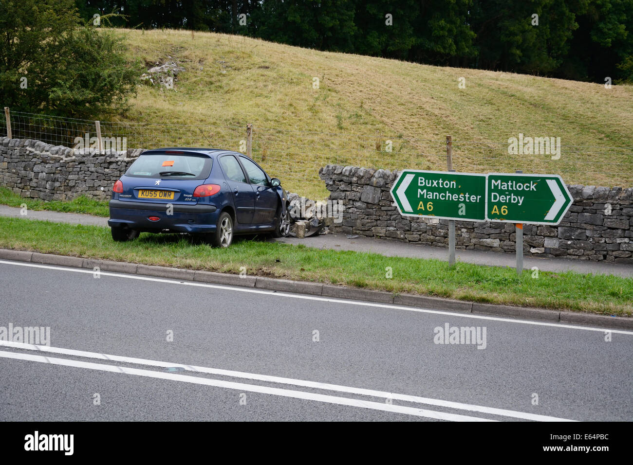 Car Smash Wall High Resolution Stock Photography and Images - Alamy