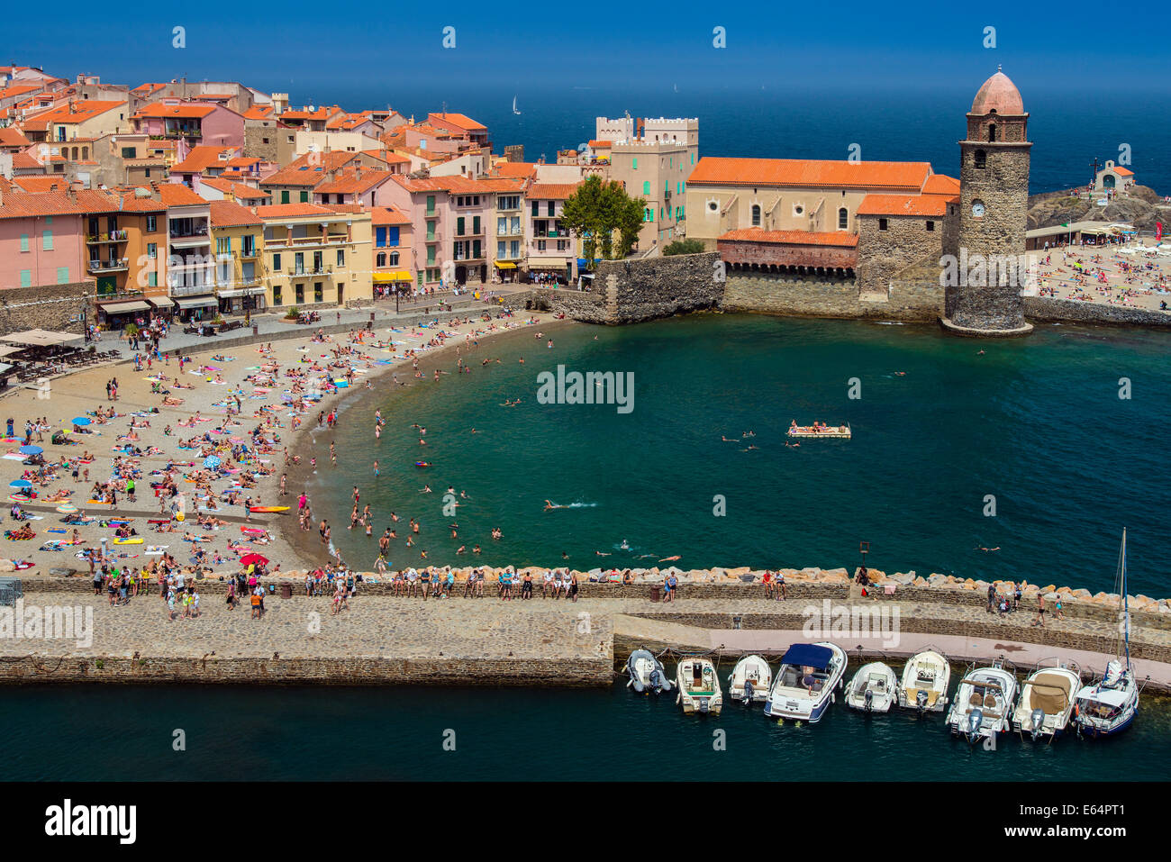 Collioure, Languedoc-Roussillon, France Stock Photo - Alamy