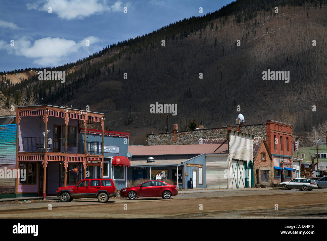 Silverton historic district buildings hi-res stock photography and ...