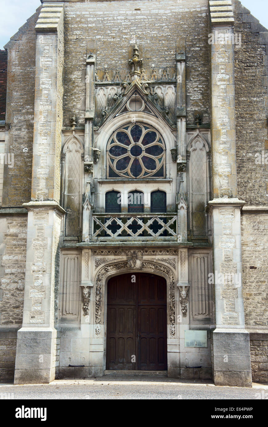 Portal door medieval church champagne hi-res stock photography and ...