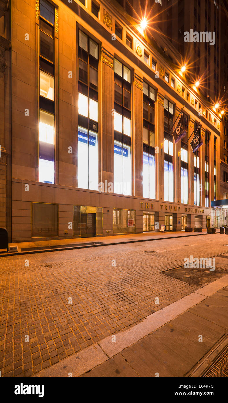 Federal Hall Building National Memorial Stock Photo - Alamy