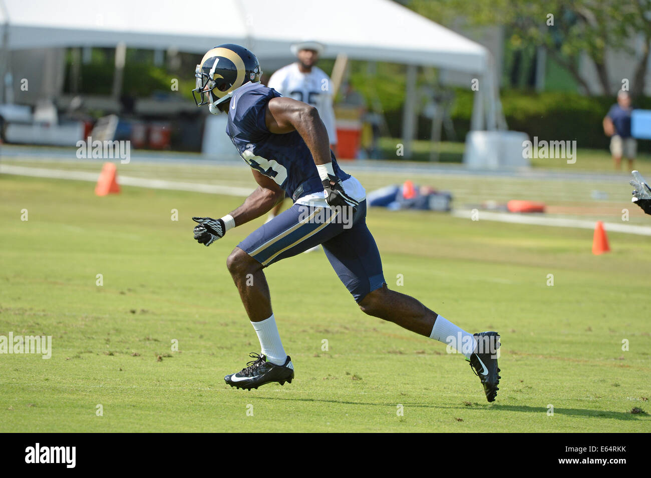 Earth City, Missouri, USA. 14th Aug, 2014. Saint Louis Rams wide ...