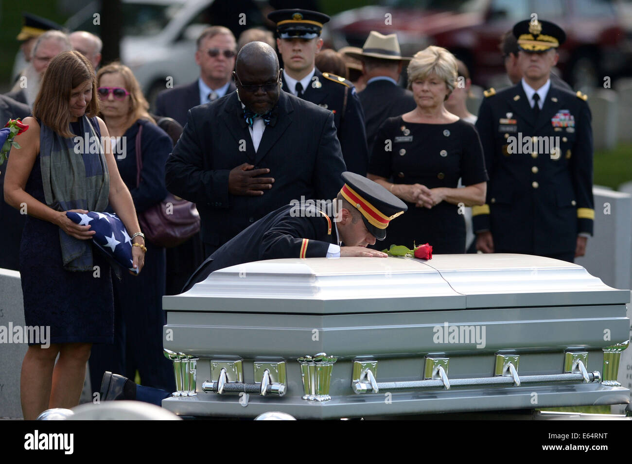 Neil Armstrong Coffin