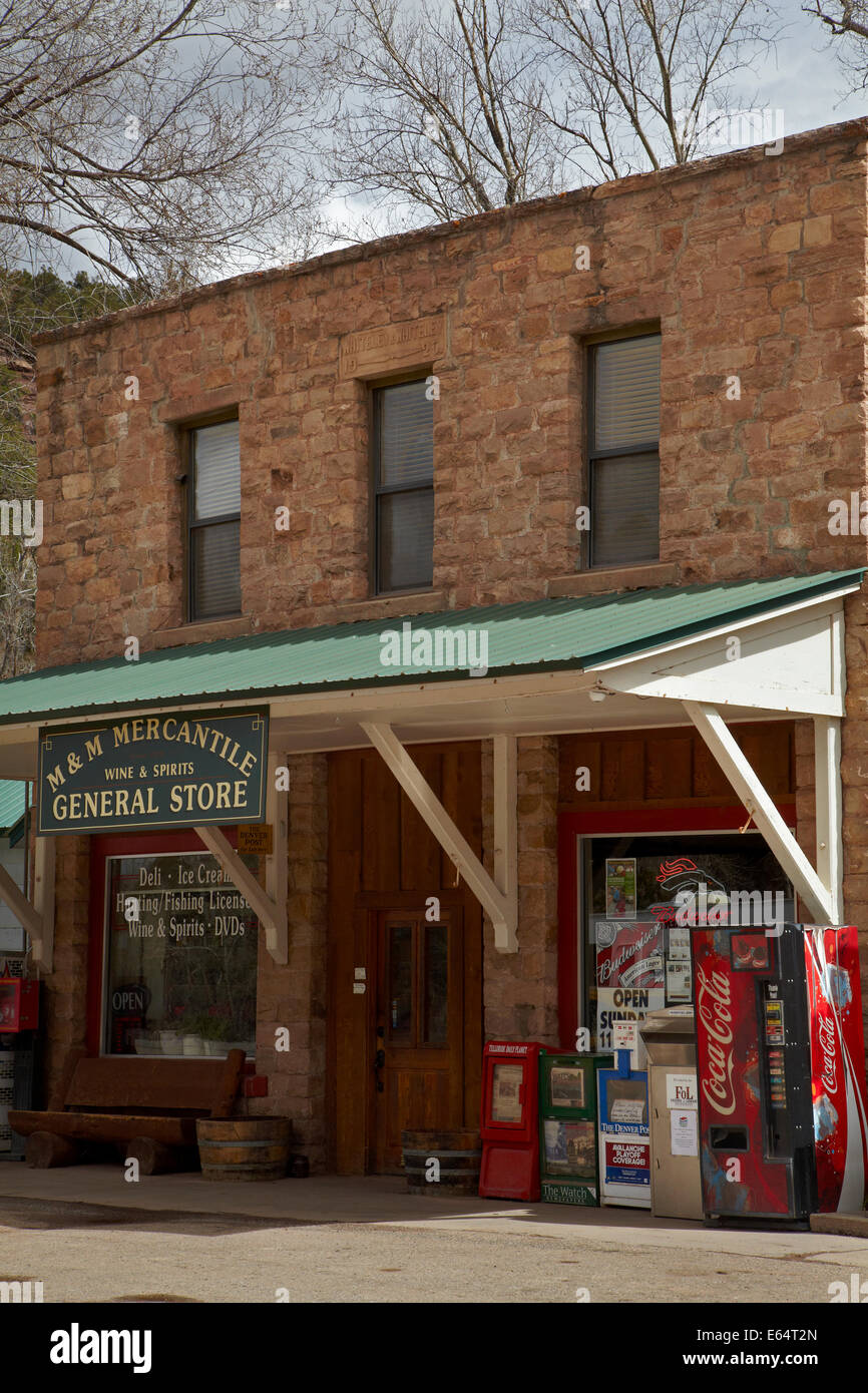 General Store, Placerville, near Telluride, San Juan Mountains, San ...