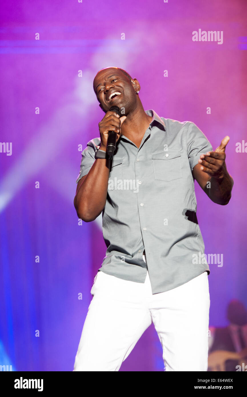 Philadelphia, Pennsylvania, USA. 14th Aug, 2014. R&B singer, song ...