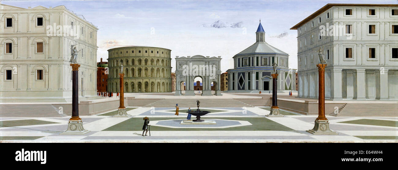 The ideal city oil and tempera art hi-res stock photography and images ...