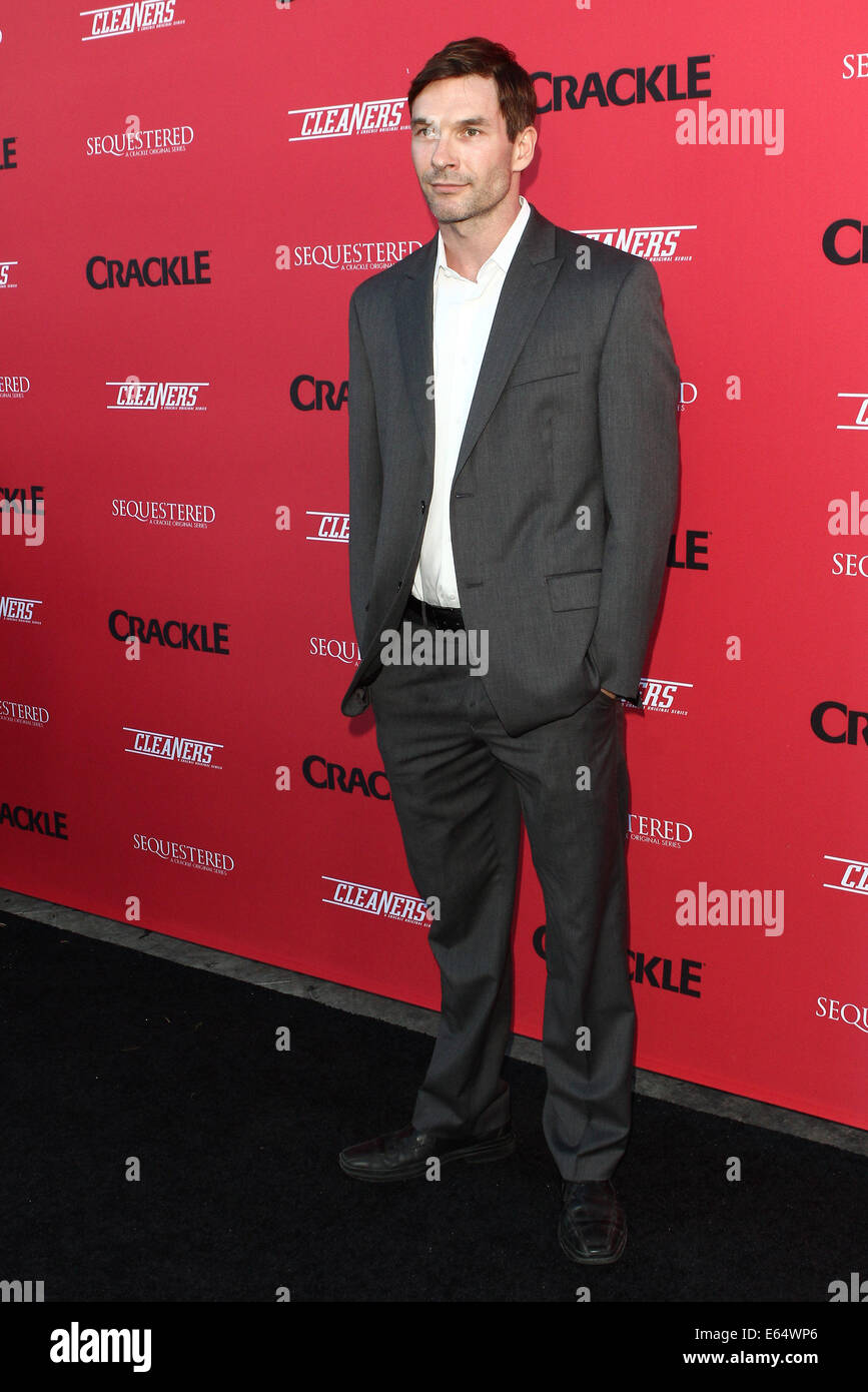 Los Angeles, California, USA. 14th Aug, 2014. Max Bird-Ridnell attends ...