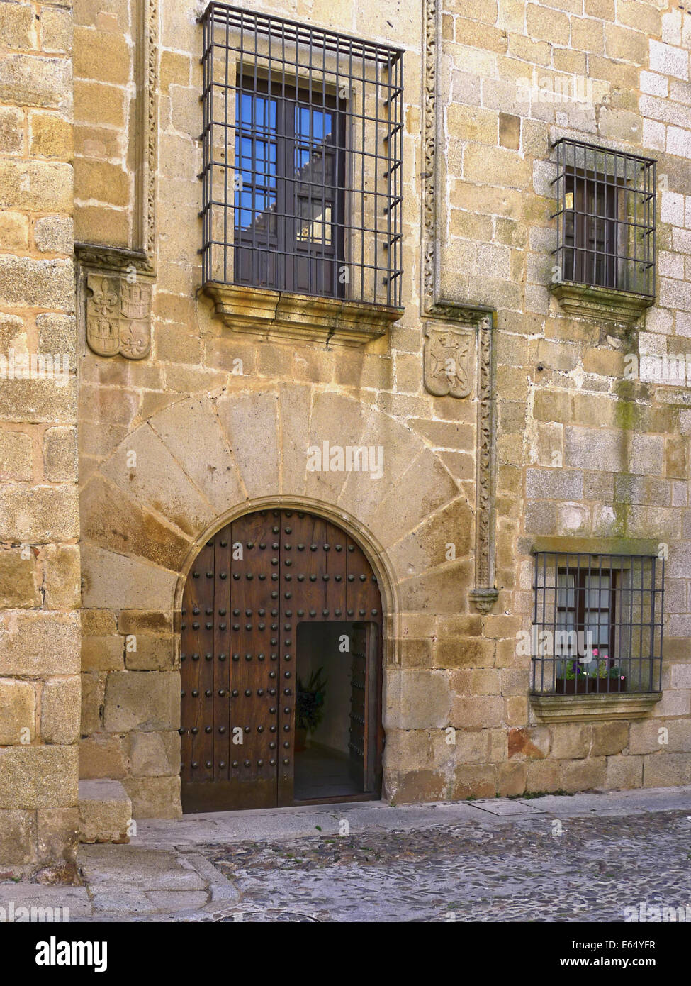 A Medieval house front Stock Photo - Alamy