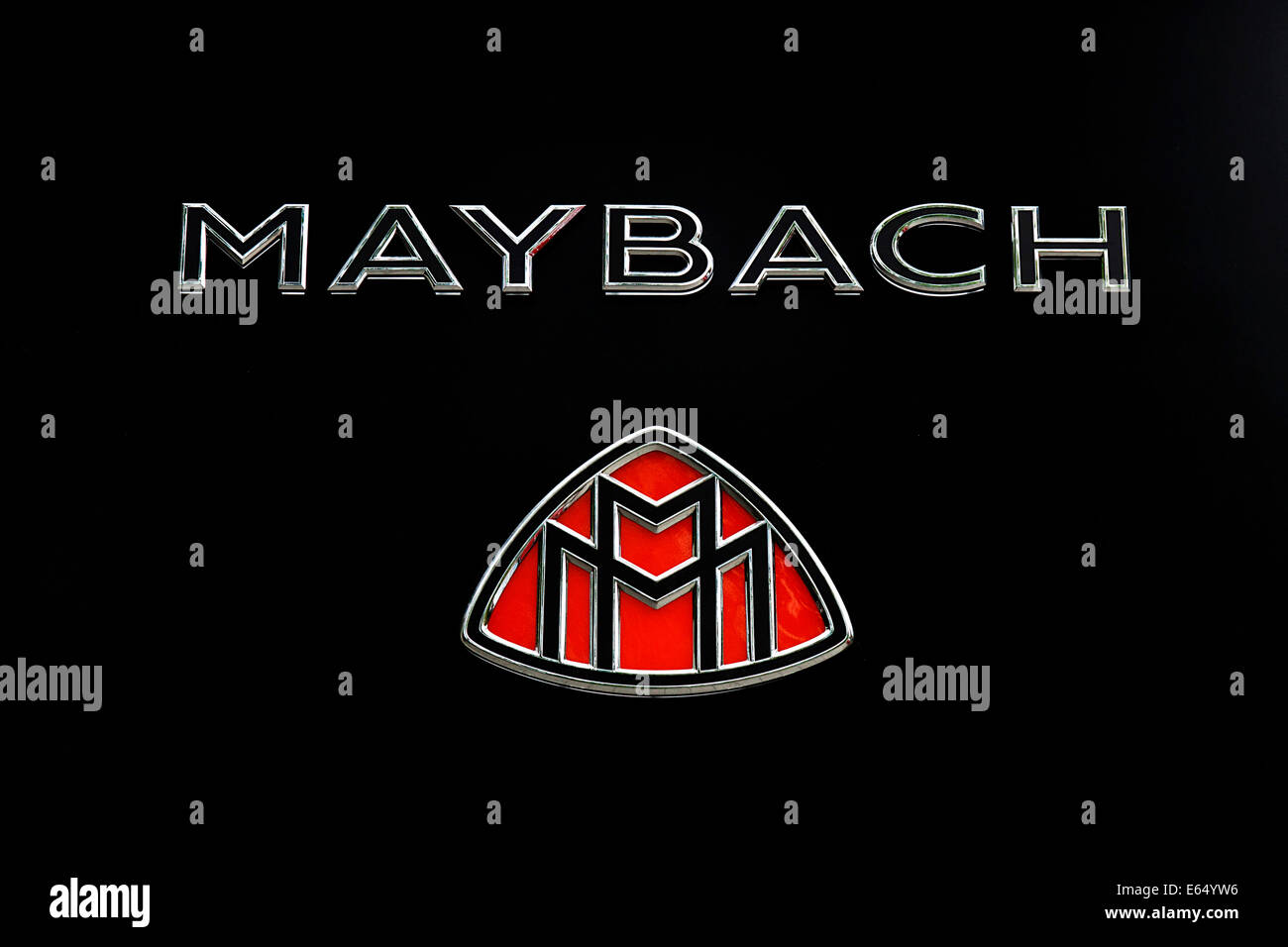 Maybach logo hi-res stock photography and images - Alamy